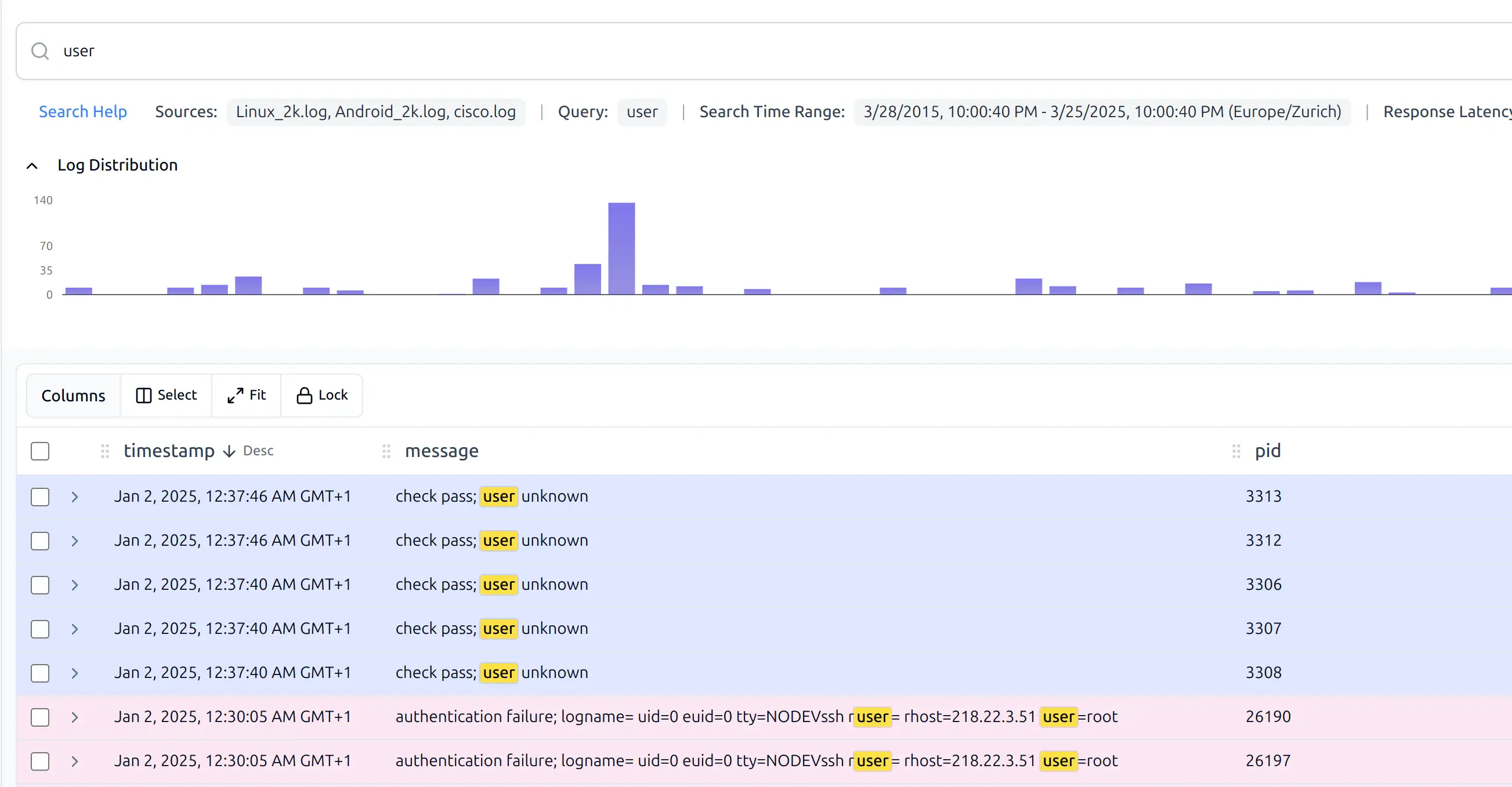 LogSonic - Desktop based Log Analysis for Embedded Systems
